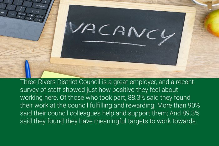 Current vacancies | Three Rivers District Council